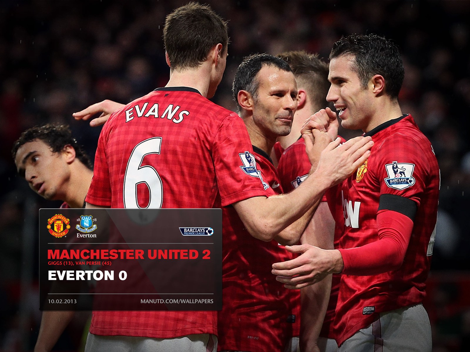 Final Score Wallpaper Manchester United Vs Everton 2 0 Manchester