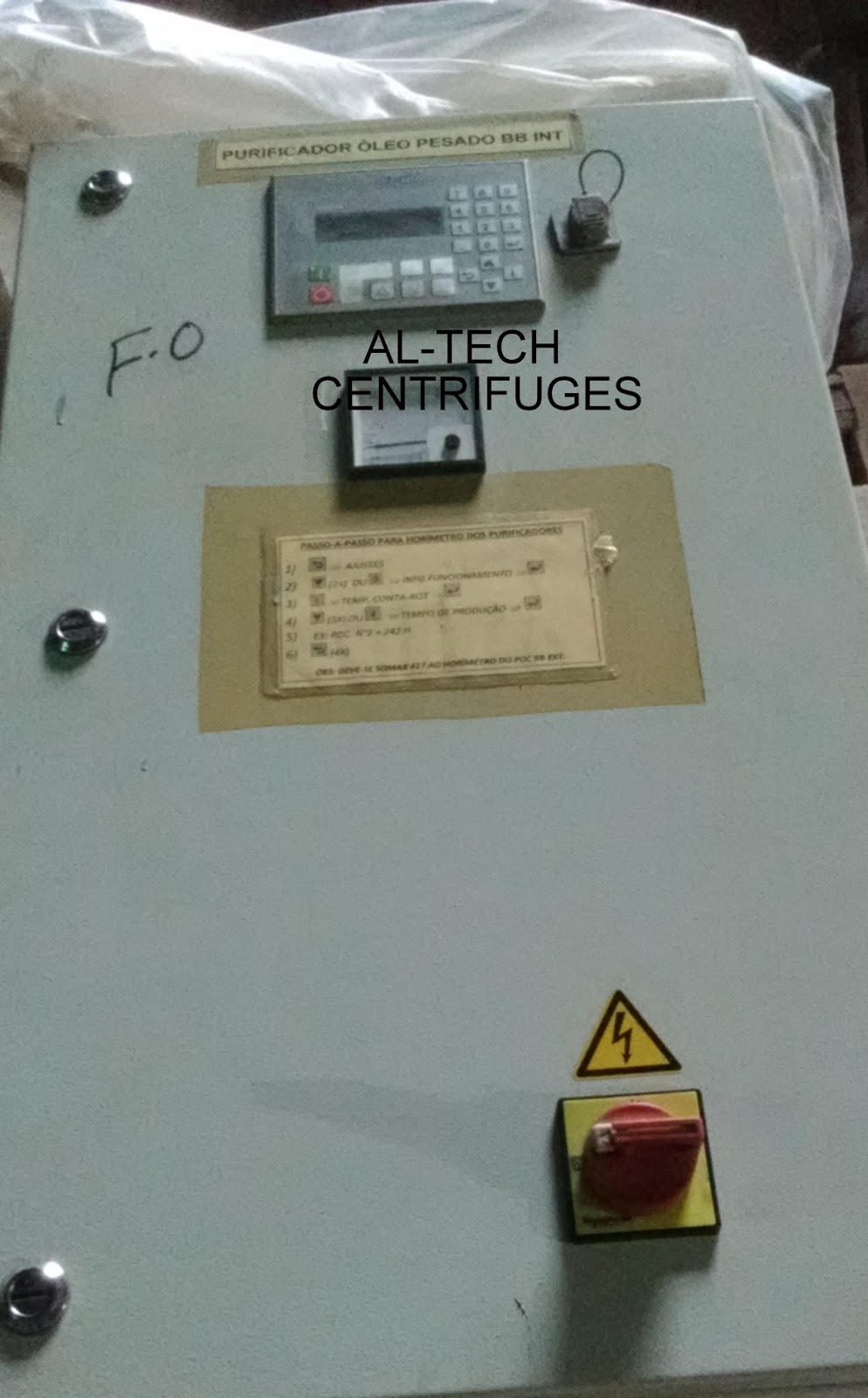 AL-TECH CENTRIFUGES : ALFA LAVAL EPC 60