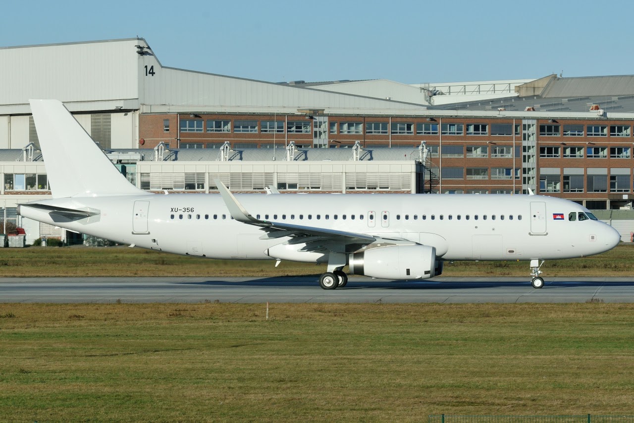 Airbus Hamburg Finkenwerder News: A320-232SL, Cambodia Angkor Air, XU ...