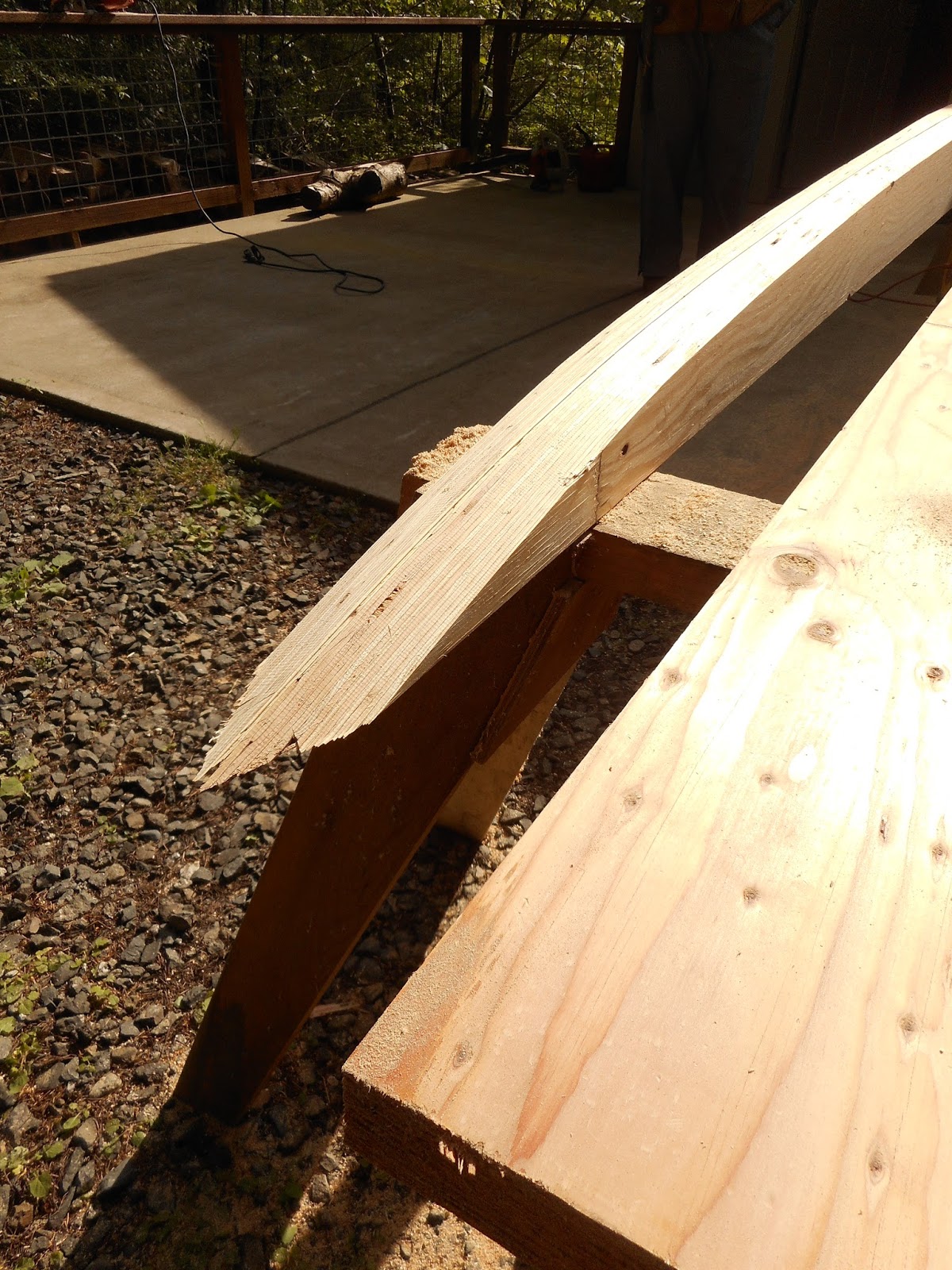 Chris's Boat Project: Cutting Stringers