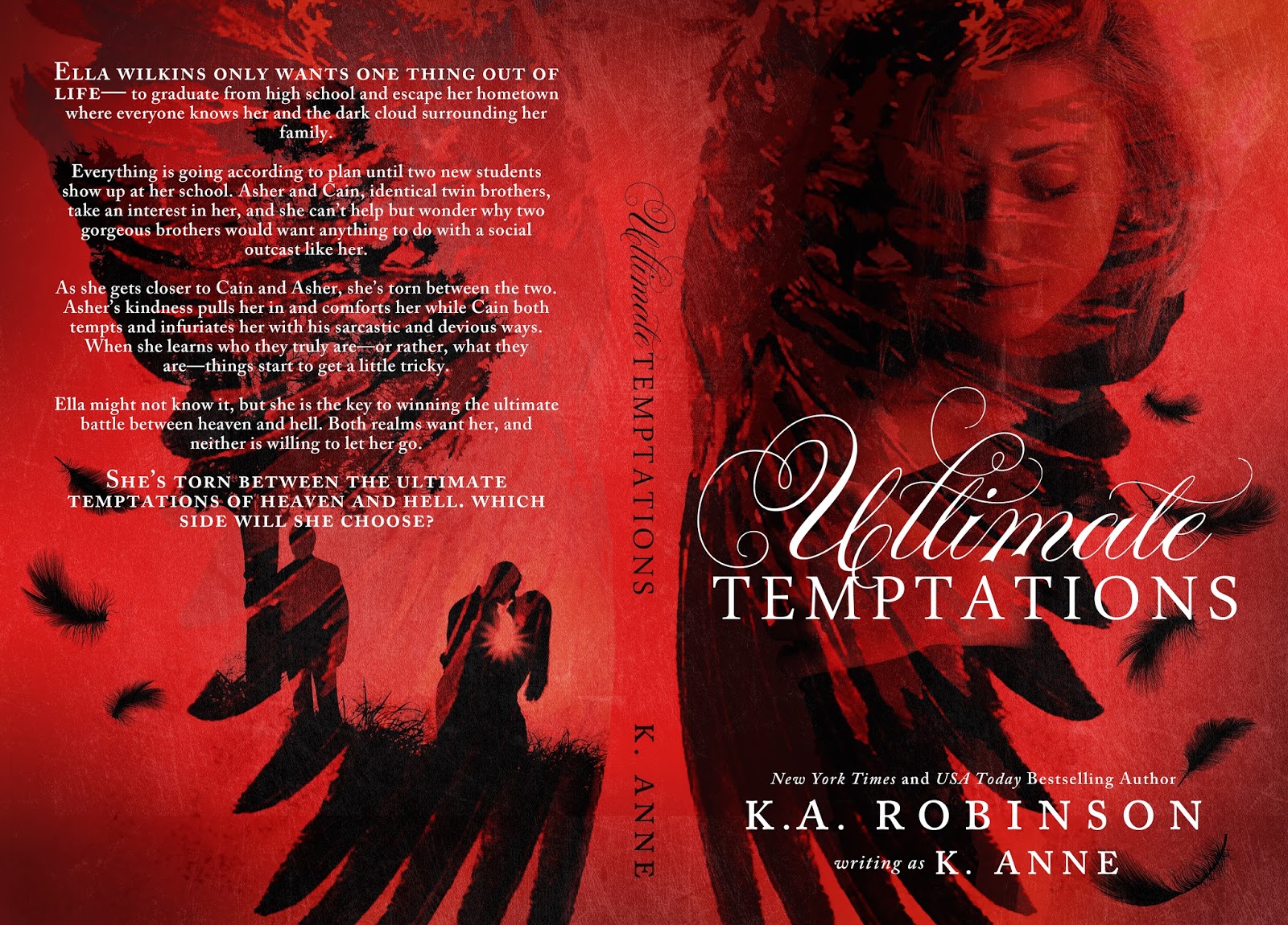 Escape by Fiction: cover reveal: Ultimate Temptation by K.A. Robinson