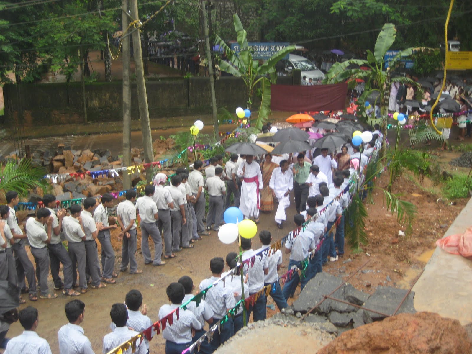 THE REGIONAL HERALD: PULLURAMPARA HIGHER SECONDARY SCHOOL BEING INAUGURATED