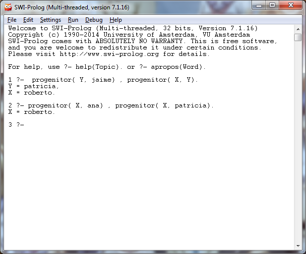 Ejemplos Prolog 1.1, 1.2 | Néstor Elí Rodríguez Plascencia
