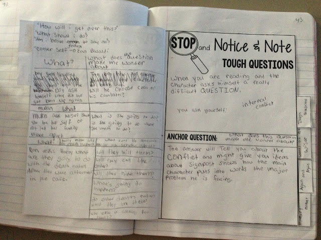 Notice and Note: Tough Questions - Coffee Cups and Lesson Plans