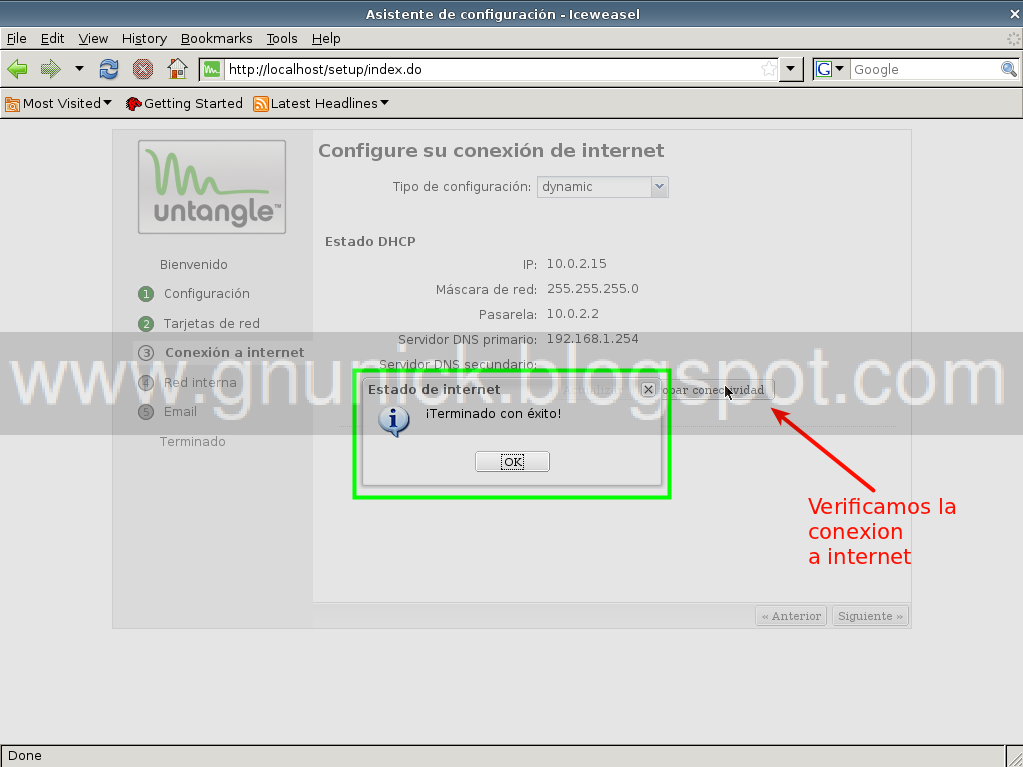 Untangle, Configurando Proxy (Web Filter Lite) y Firewall | gnunick