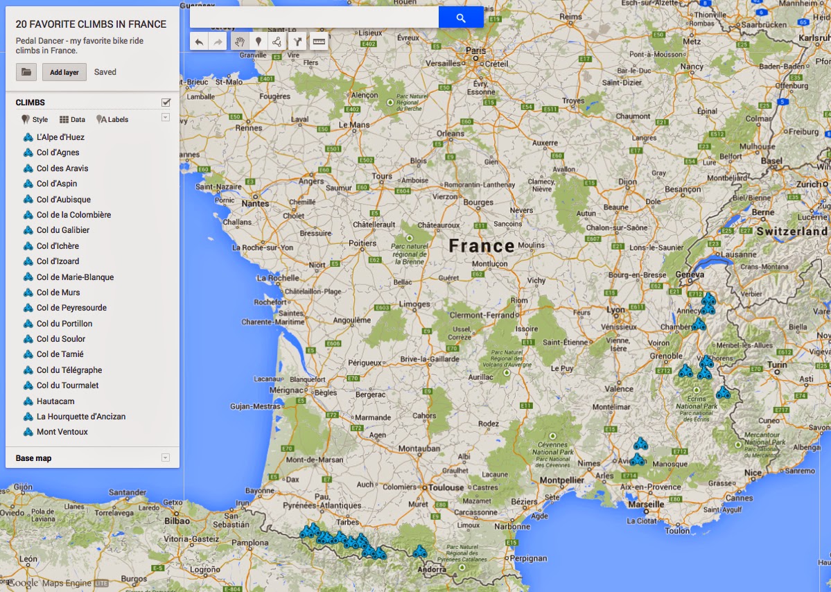 FRANCE TRAVEL - Pedal Dancer®