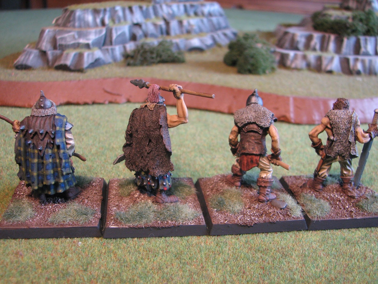15mm Sci Fi Small Soldiers: Ral Partha Ogres, Bob Olley sculpts