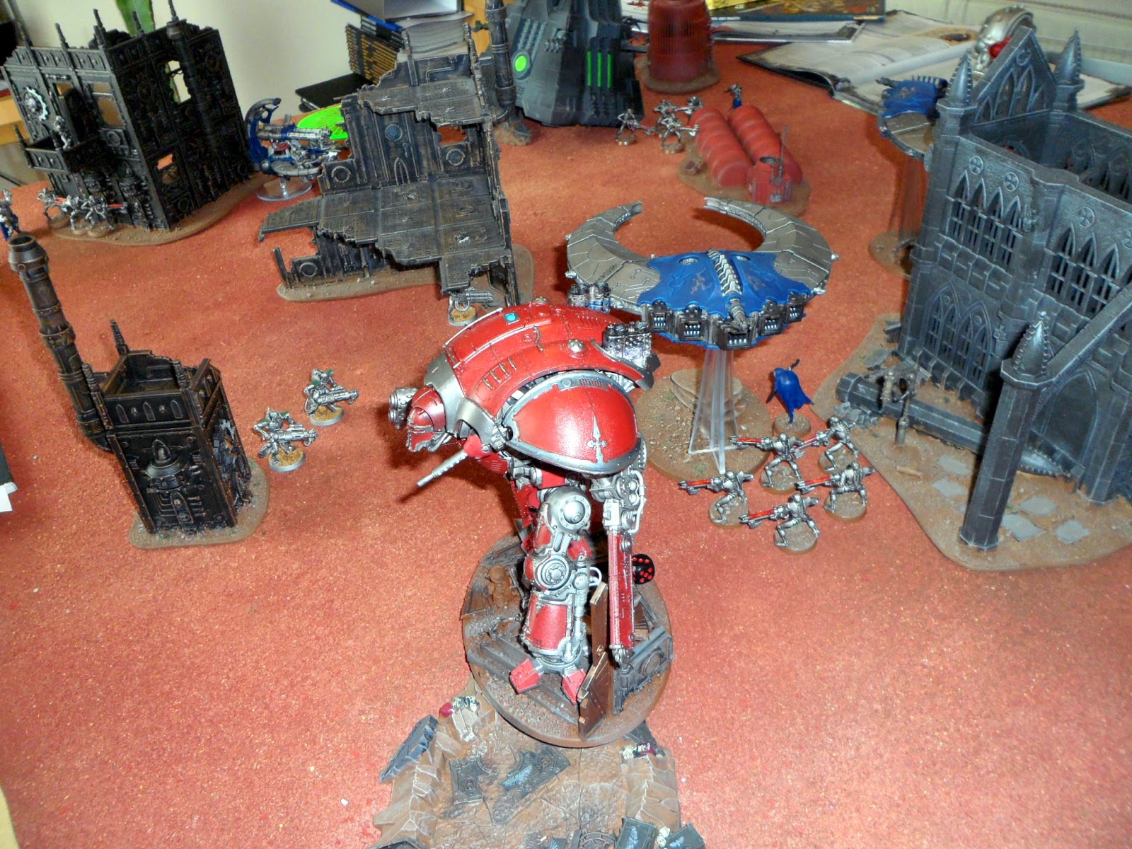 WeeMen: Batrep - Imperial Knights and Grey Knights Vs Necrons - 2000pts