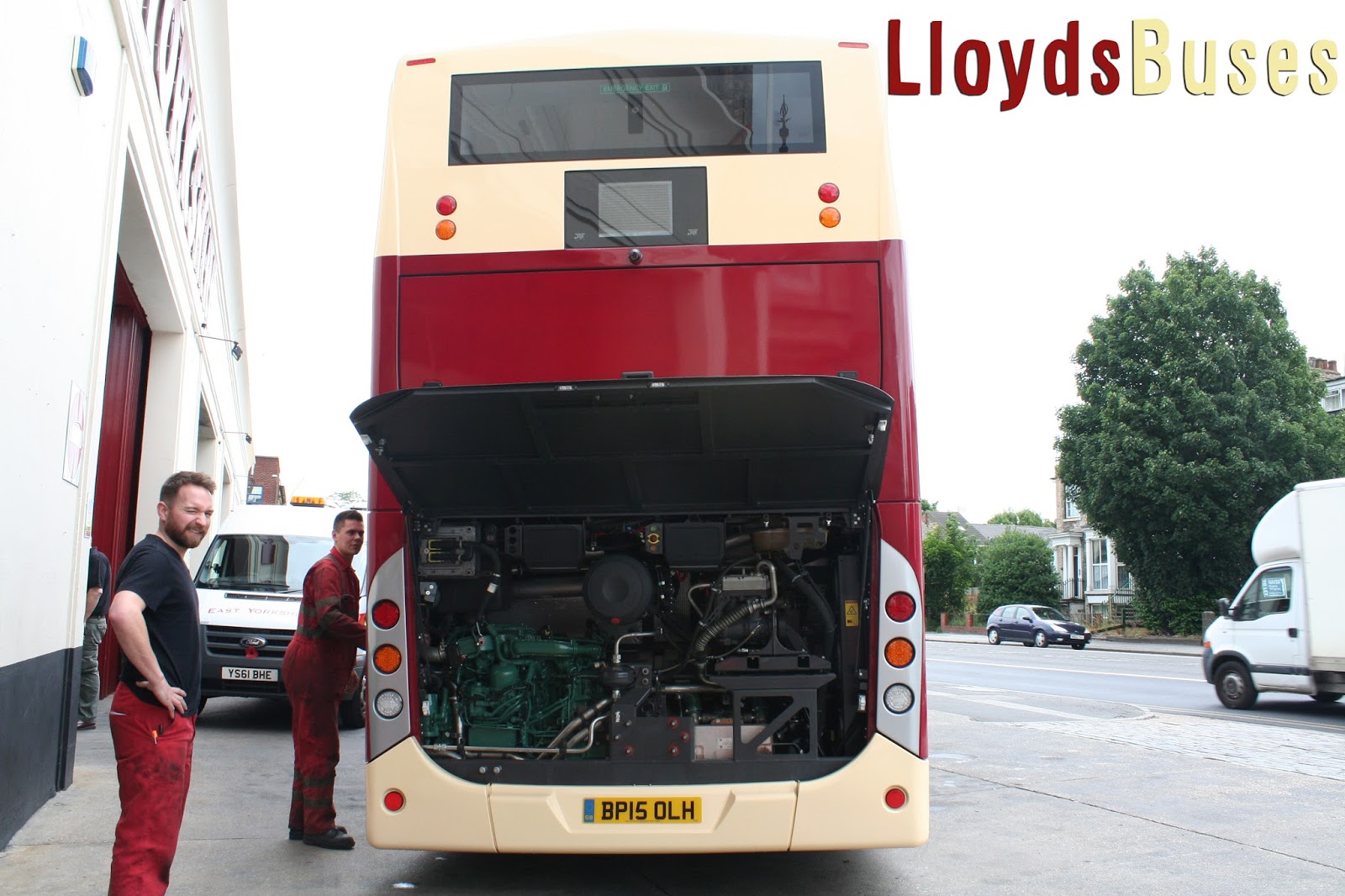 Lloyd's Bus Blog: New EYMS MCV EvoSeti bodied Volvo B5TL