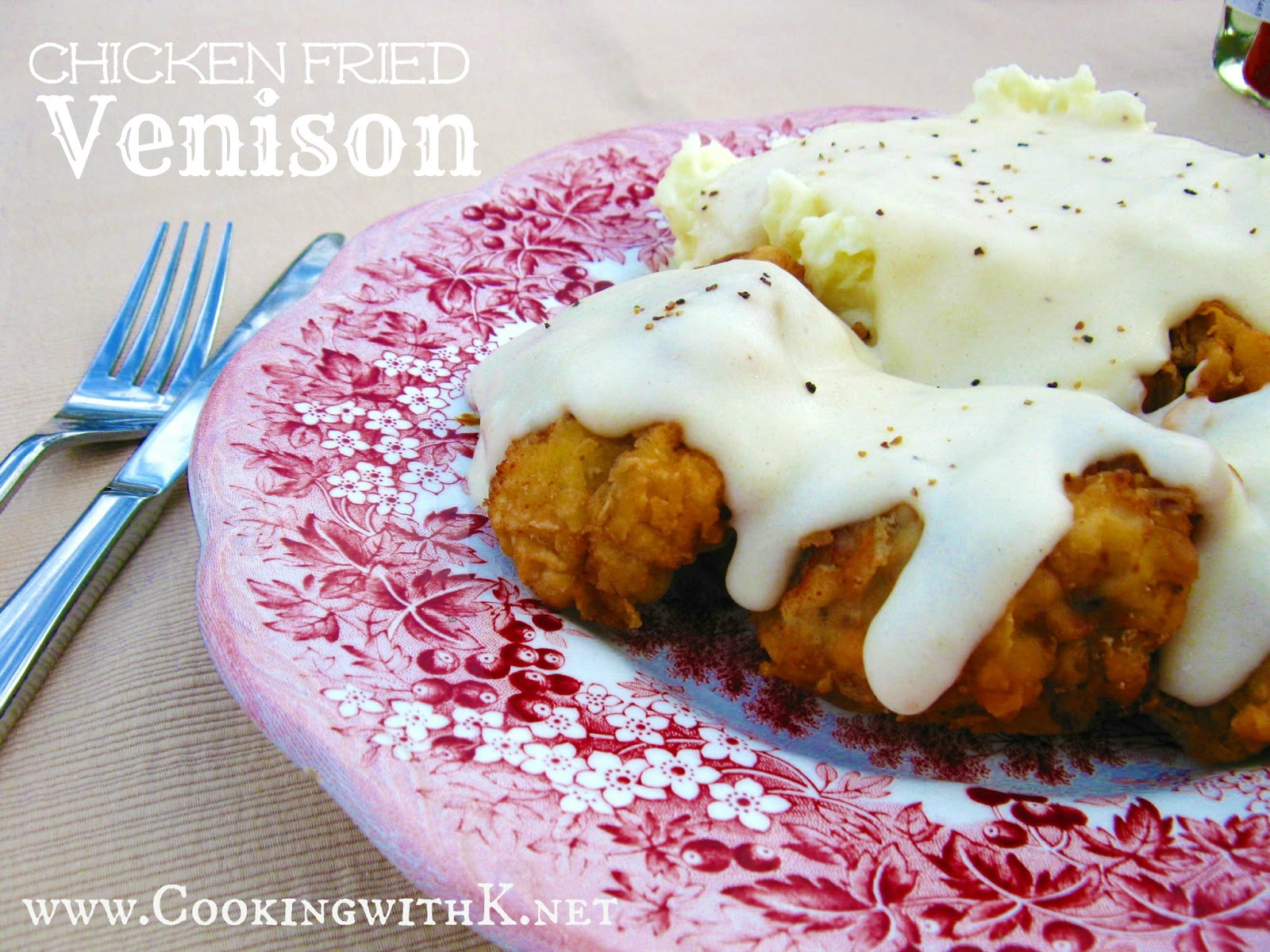 Chicken Fried Venison and Creamy Gravy