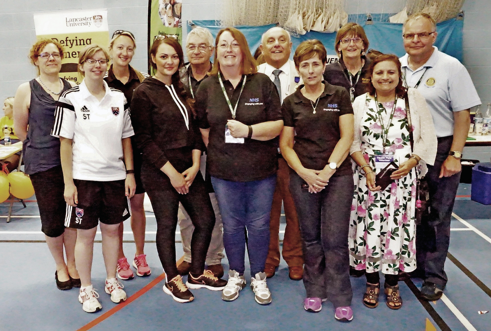 Carnforth Rotary Club News: First Carnforth Health Mela, Great Success!