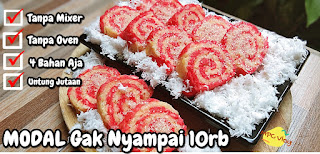 Getuk Gulung Cantik Kekinian, Kreasi Singkong Enaknya Juara. Begini ...