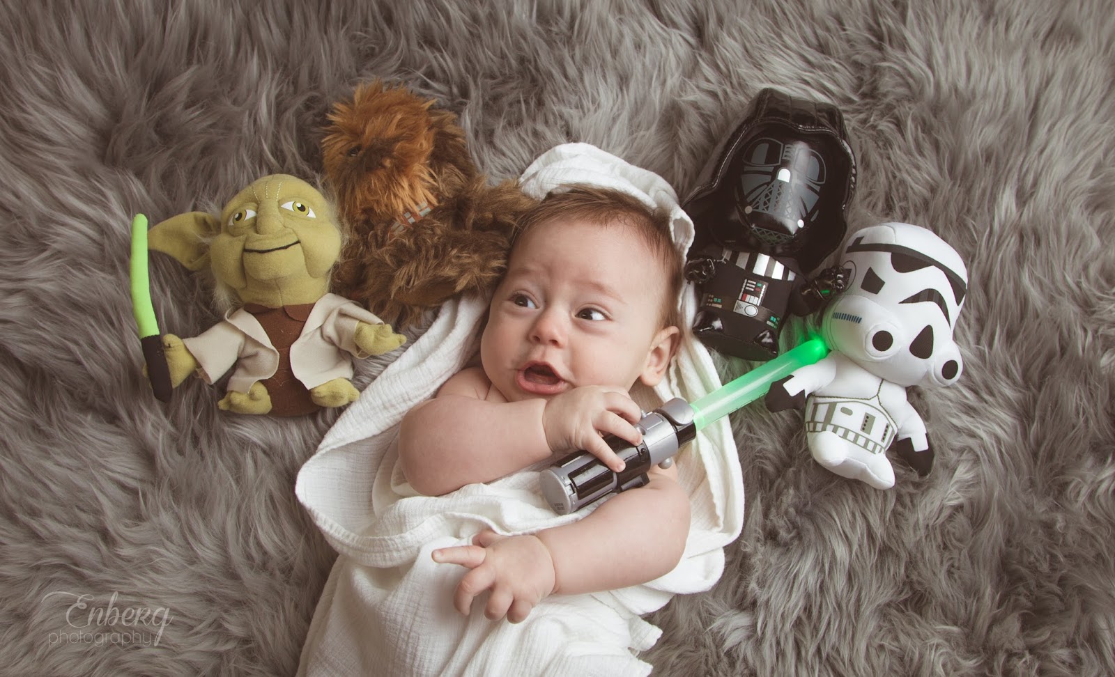 Enberg Photography: Baby Luke's Star Wars Portraits