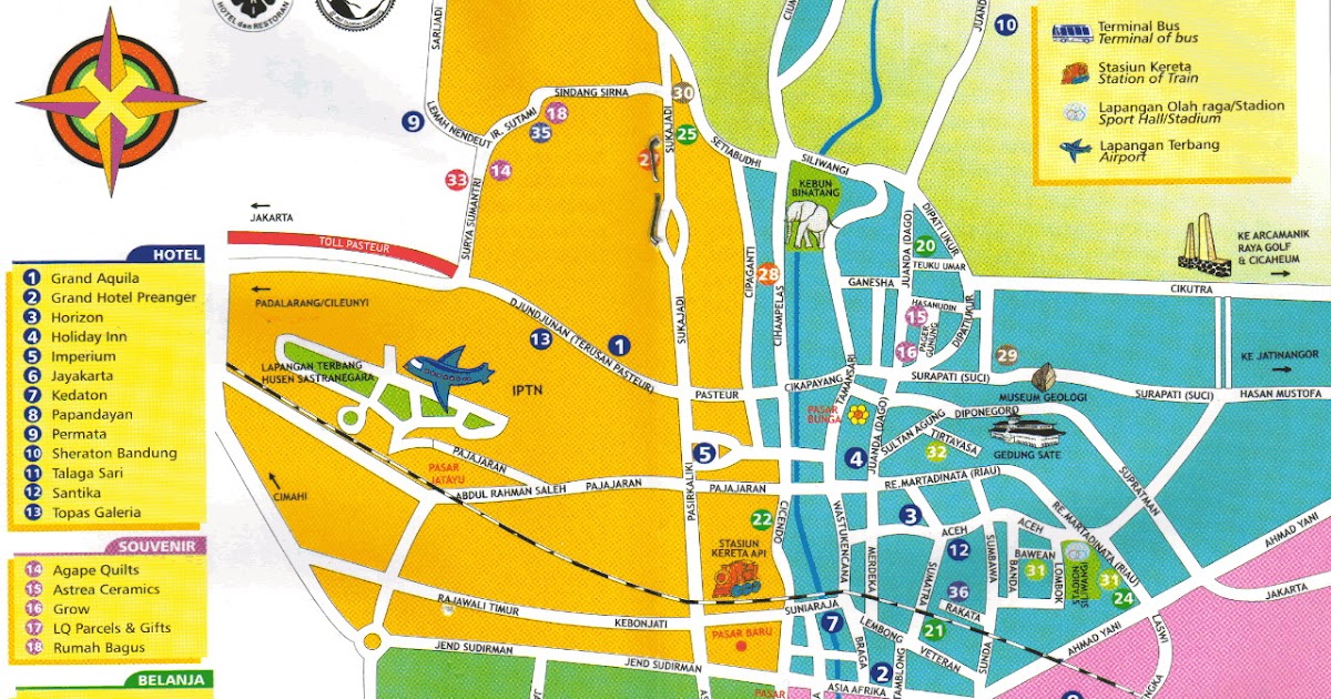 Dwika Sudrajat: Travel map Bandung