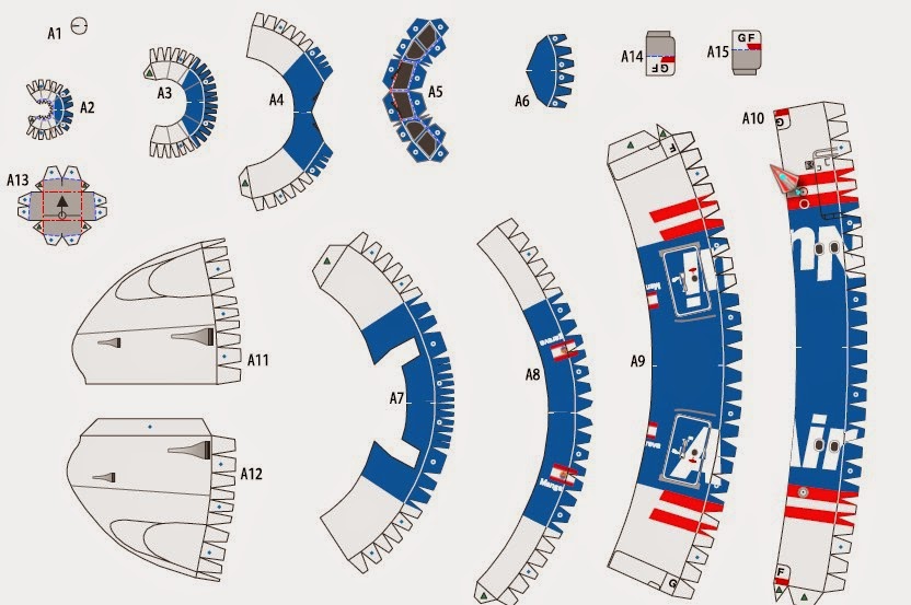 Vanny's Blog: PaperCraft - Miniatur Pesawat Terbang Dari Kertas