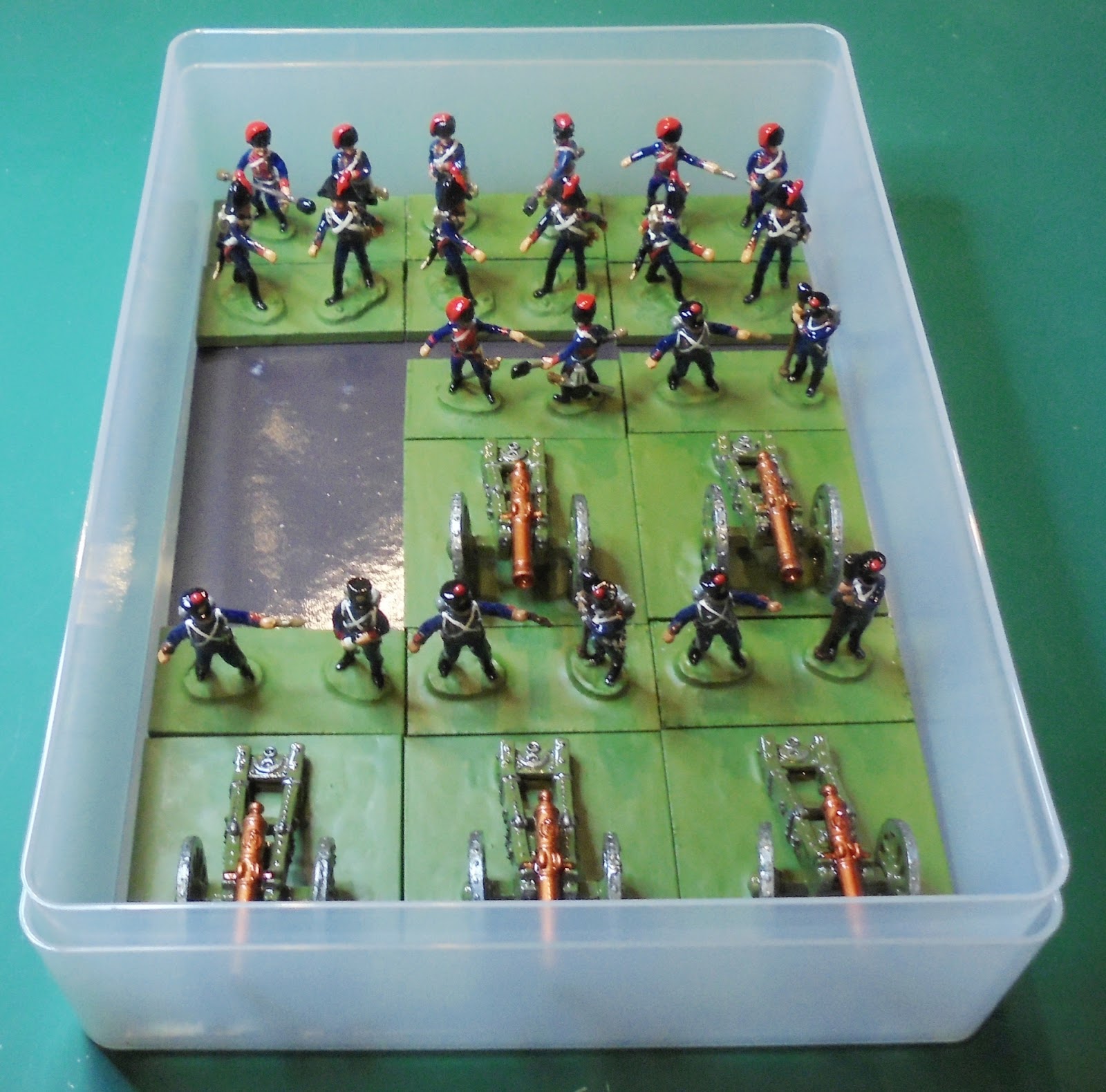 Wargaming Miscellany: Some more 'formations in boxes': French ...