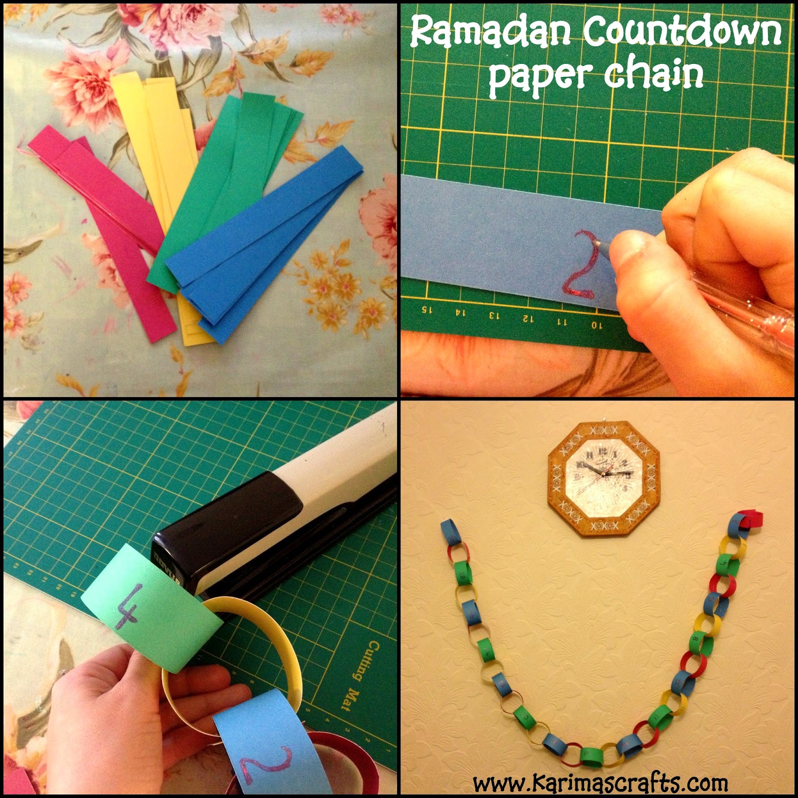 Karima's Crafts: Ramadan Countdown Crafts - 30 Days of Ramadan Crafts