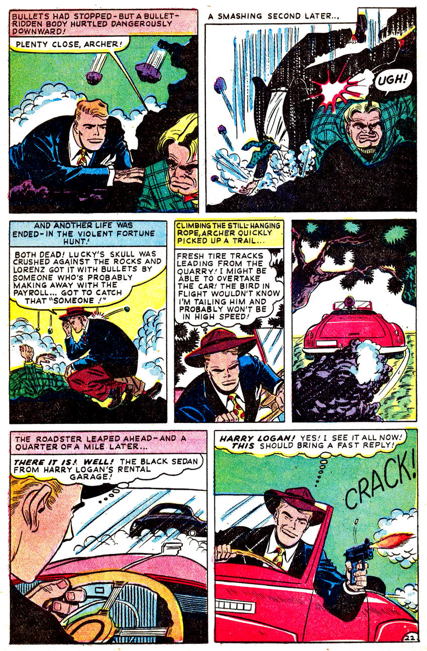 Pappy's Golden Age Comics Blogzine: Number 1653: Seven Dead Men