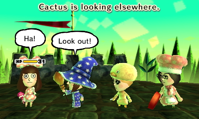 Cactus Plays Video Games!: Miitopia Demo- Screenshot Dump 5