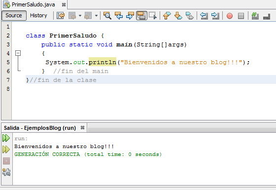 This is Java!!!! : Primer programa
