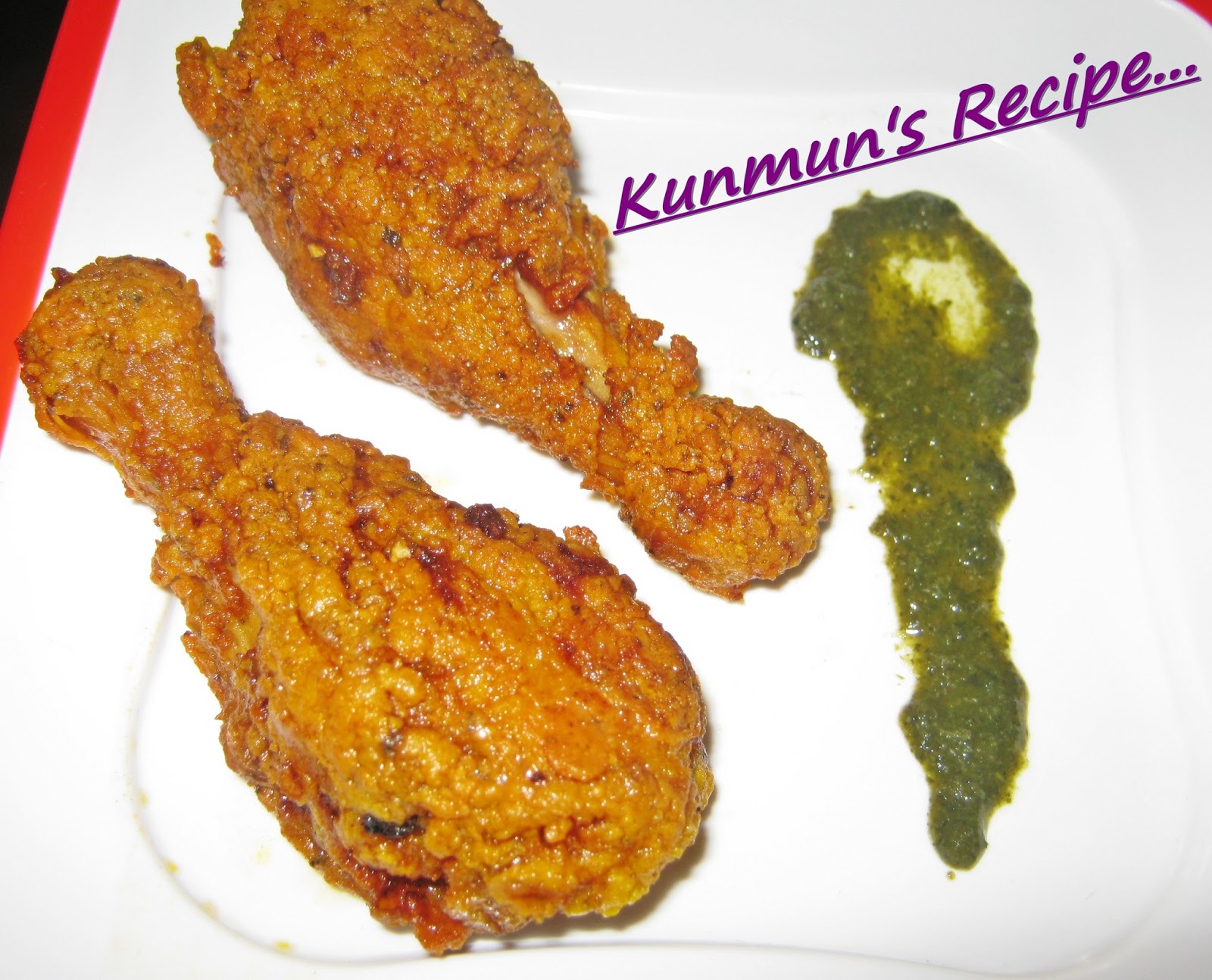 Kunmun's Delicious Kitchen: CRUNCHY KURKURE CHICKEN