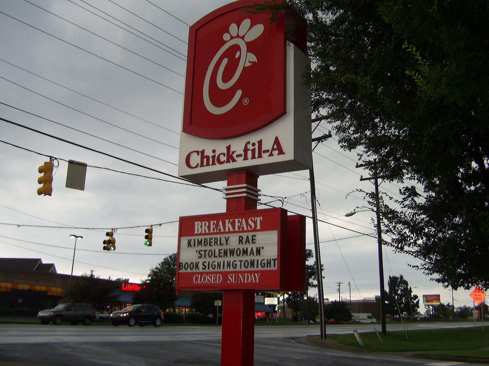 Write with Purpose: Book Signing at Chick-Fil-A--an even bigger fiasco!