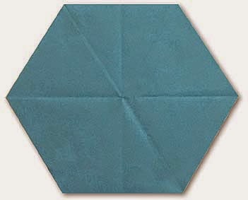 Hexagon - Easy Origami instructions For Kids