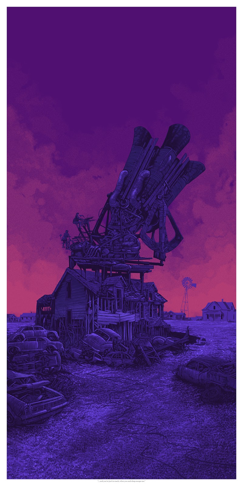 INSIDE THE ROCK POSTER FRAME BLOG: Daniel Danger when you and sleep ...