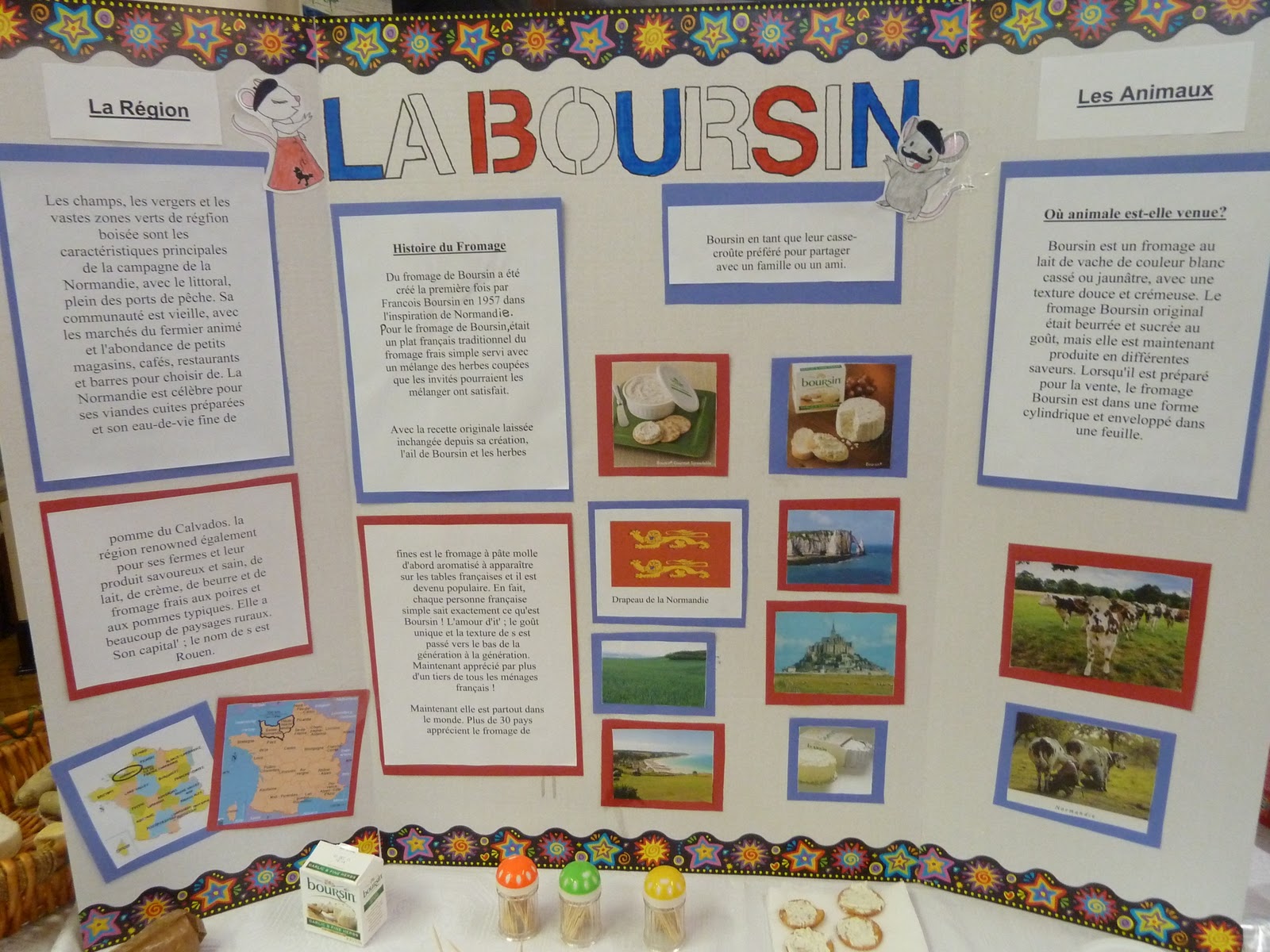 Visitation French: French Cheese Projects - National French Week