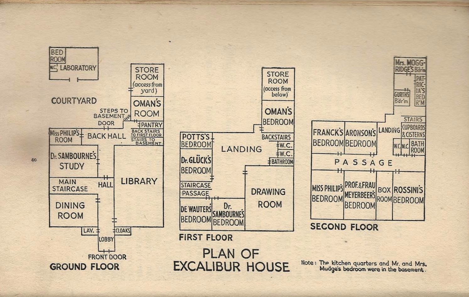 The Passing Tramp: Fatal Floor Plans: Toper's End (1942), by GDH Cole