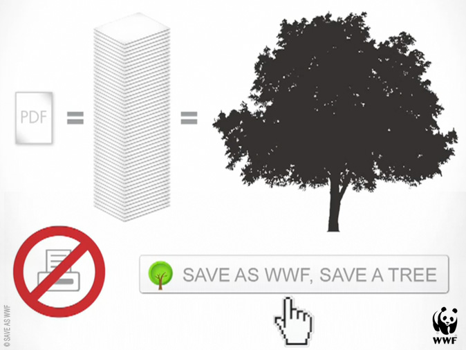 Save As WWF : Format PDF Ecolo - MaxiTendance