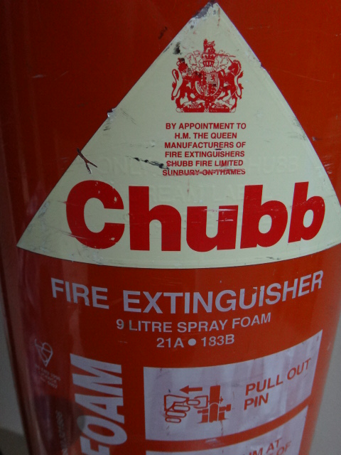 BRITISH EQUIPMENT PUBLISHING BLOG: Chubb Fire Extinguisher