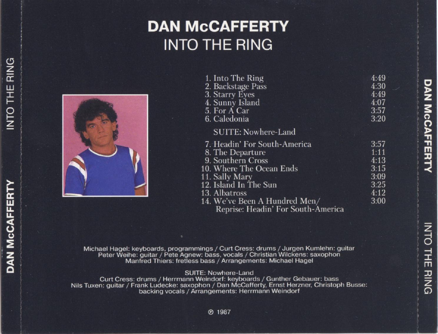 AOR Night Drive: Dan McCafferty - Into the Ring (1987)