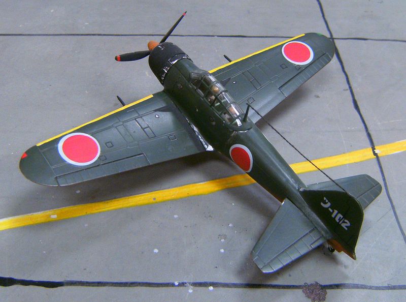 Happyscale-Modellbau: Mitsubishi A6M5-K Zero - Matchbox scratch ...