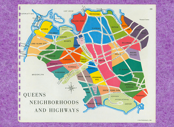Frankie's Apartment: 1964 Map of Queens and Some 6th Borough Info