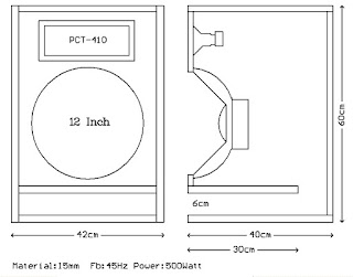 Audio Kreatif: 12 Inch Slot Reflex Box