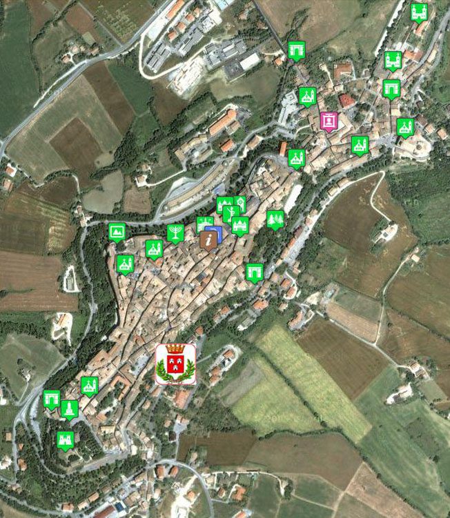 Mappe della Città di Camerino