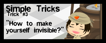 Ameba Pico Cheats: Simple Trick #3 - How to make yourself invisible?