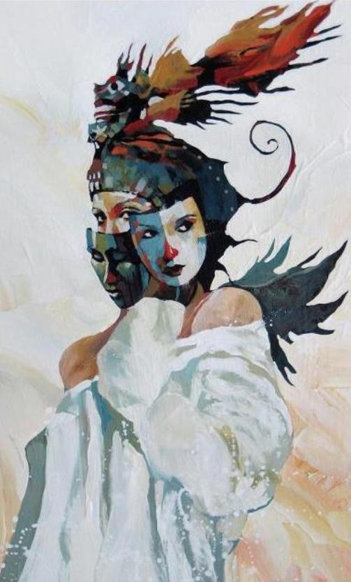 Cromofora La ( Paloma) Contemporary Online Art Gallery: BRUCE HOLWERDA