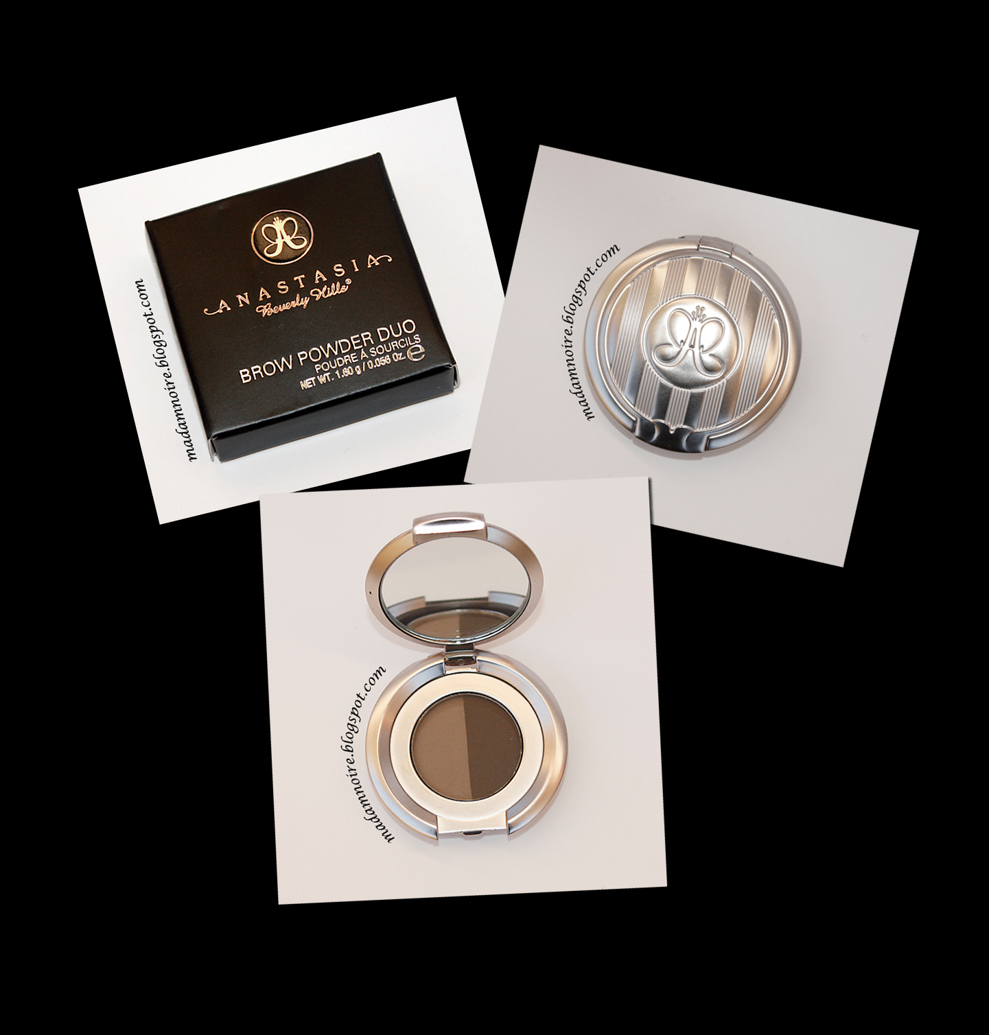 Madam Noire Makeup Studio: Anastasia Brow Powder and Eye Brow Tutorial