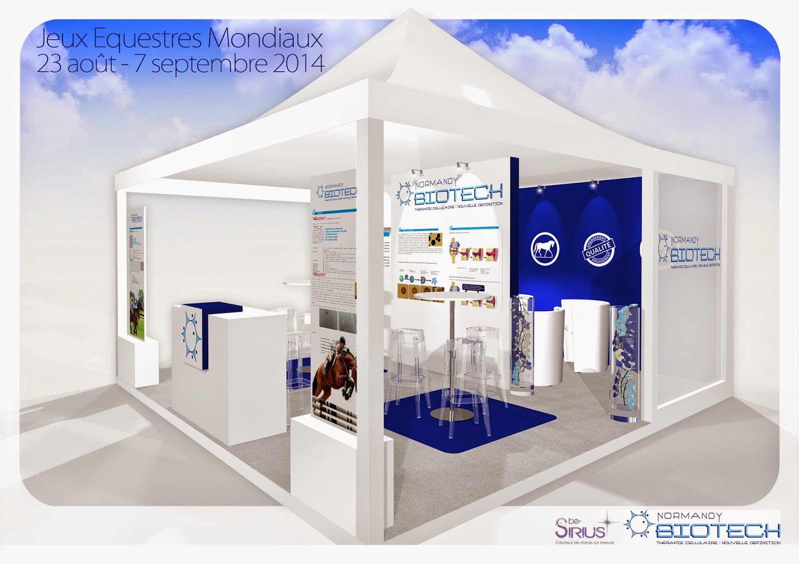 Be-Sirius - Standiste: STAND NORMANDY BIOTECH AU SALON DES JEUX ...