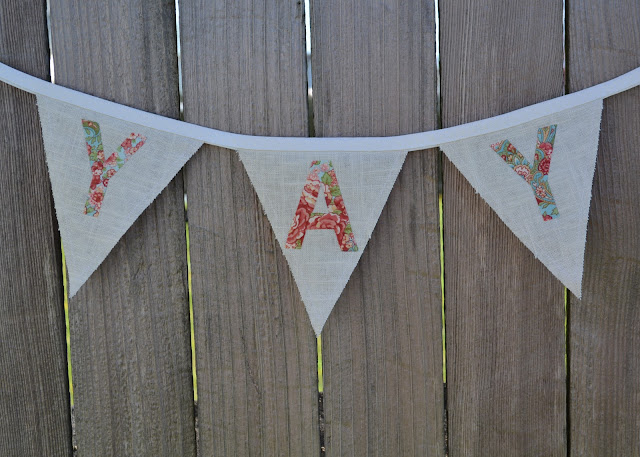 The Domestic Doozie: Spring Bunting Tutorial