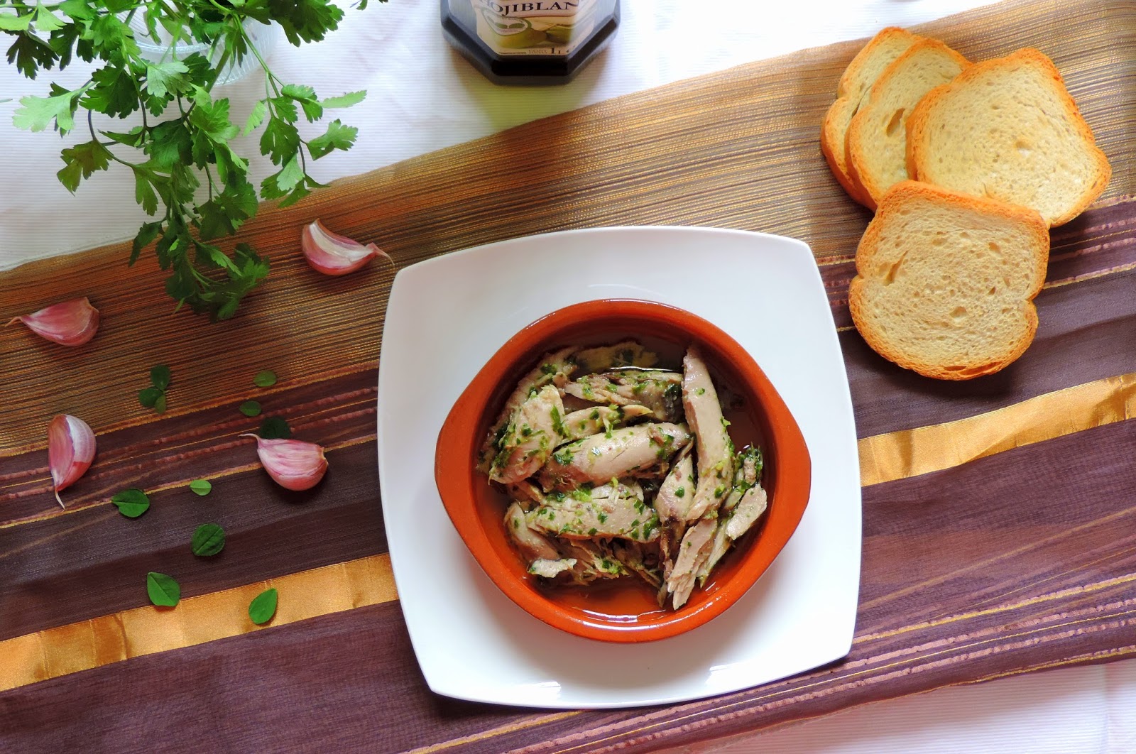 Melva al Ajillo - Cocinando con las Chachas