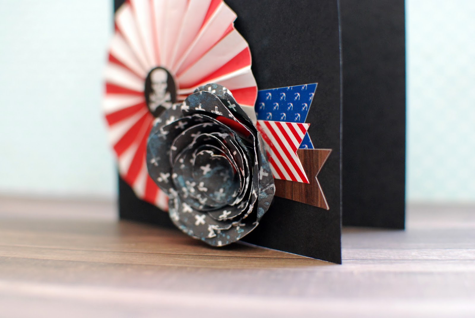 FotoBella: Pirate Flower Card