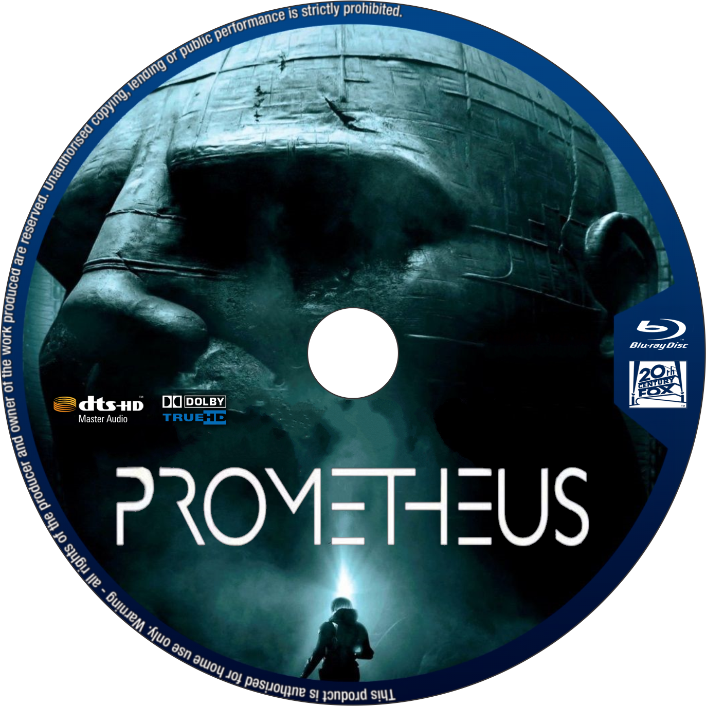 CAPAS DVD-R GRATIS: Prometheus (2012) - Blu Ray