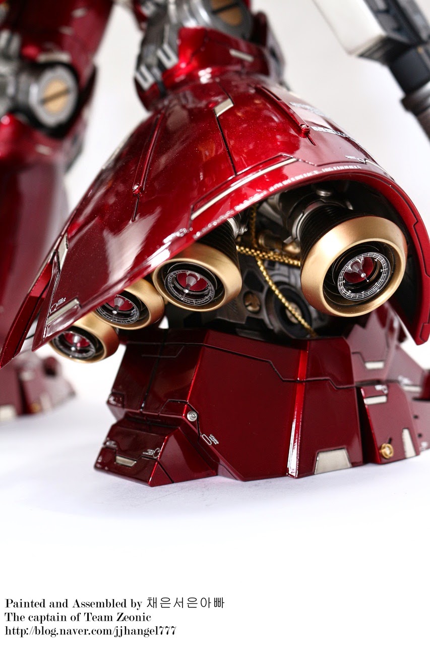 GUNDAM GUY: Neo Grade 1/60 Sazabi - Painted Build