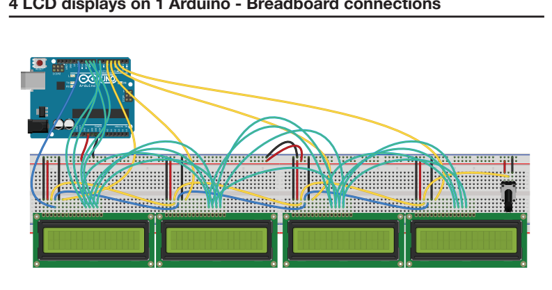 Cara menampilkan beberapa LCD dengan 1 arduino - Makers Ware