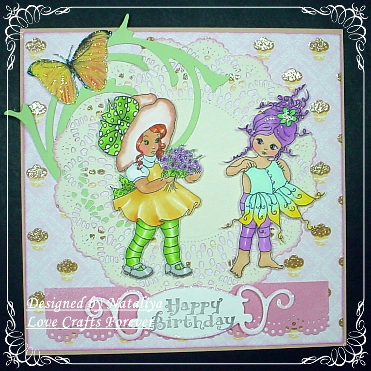 LOVE CRAFTS FOREVER: Whoopsi Daisy DT card