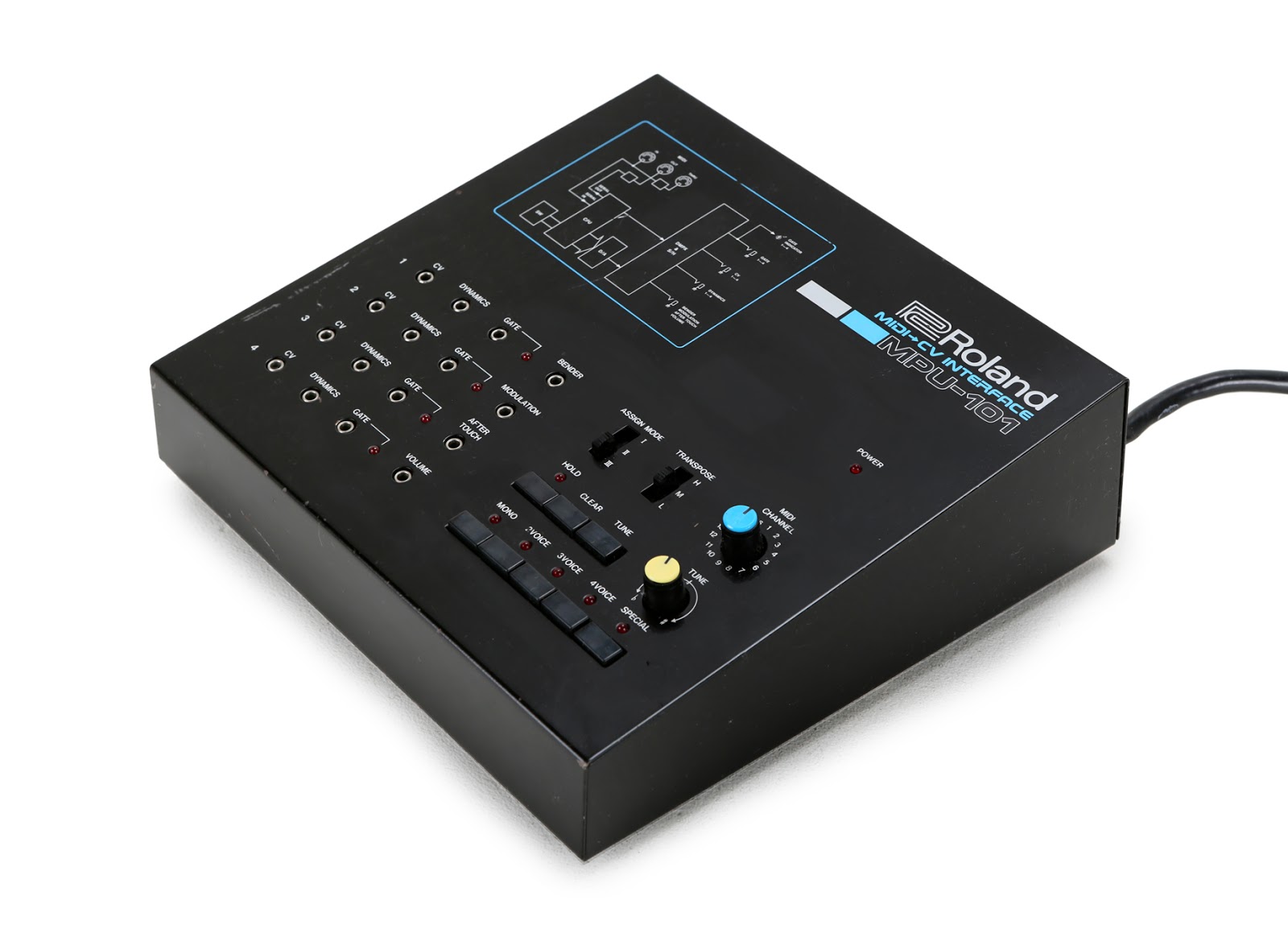 Matrixsynth Roland Mpu 101 Midi To Cv Converter Sn 530674us