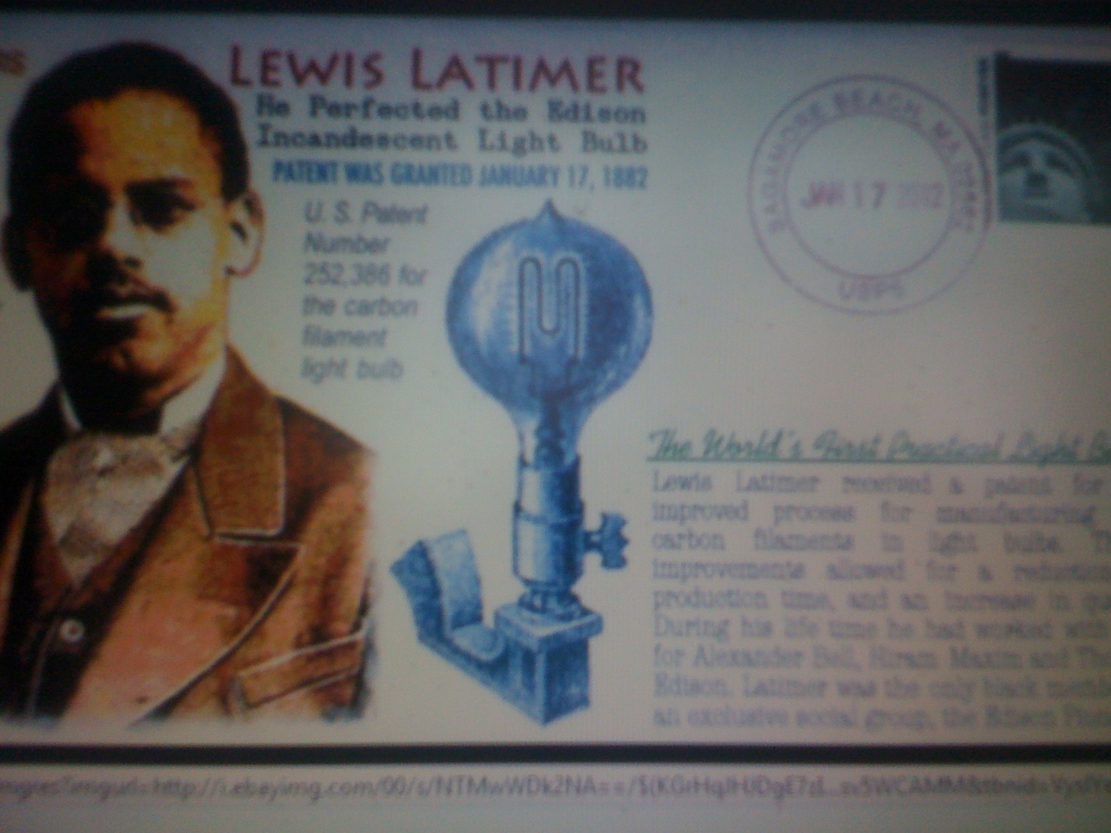 THE BLACK SOCIAL HISTORY:: BLACK SOCIAL HISTORY : LEWIS HOWARD LATIMER ...